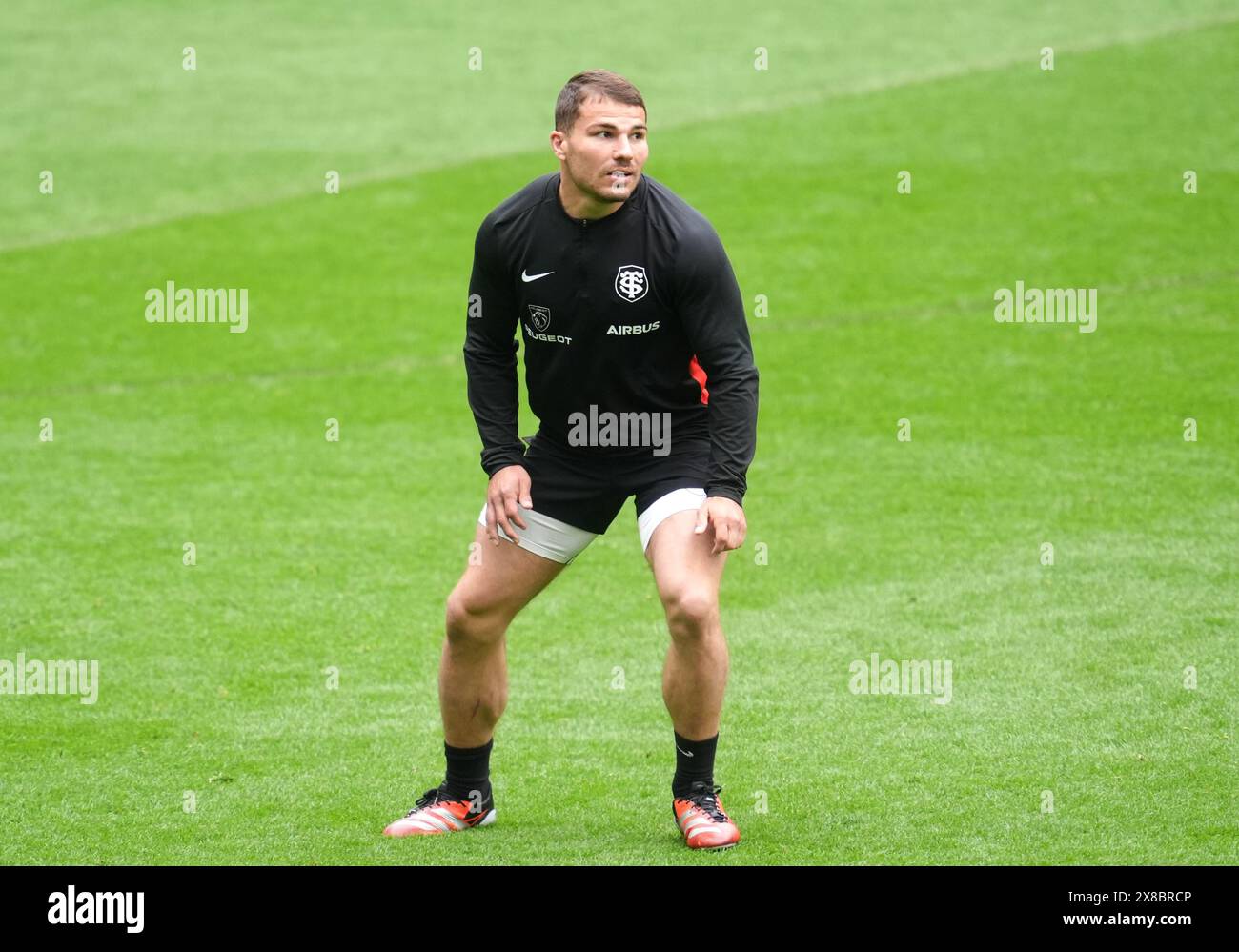 Stade Toulousain's Antoine Dupont during a captain's run at the ...