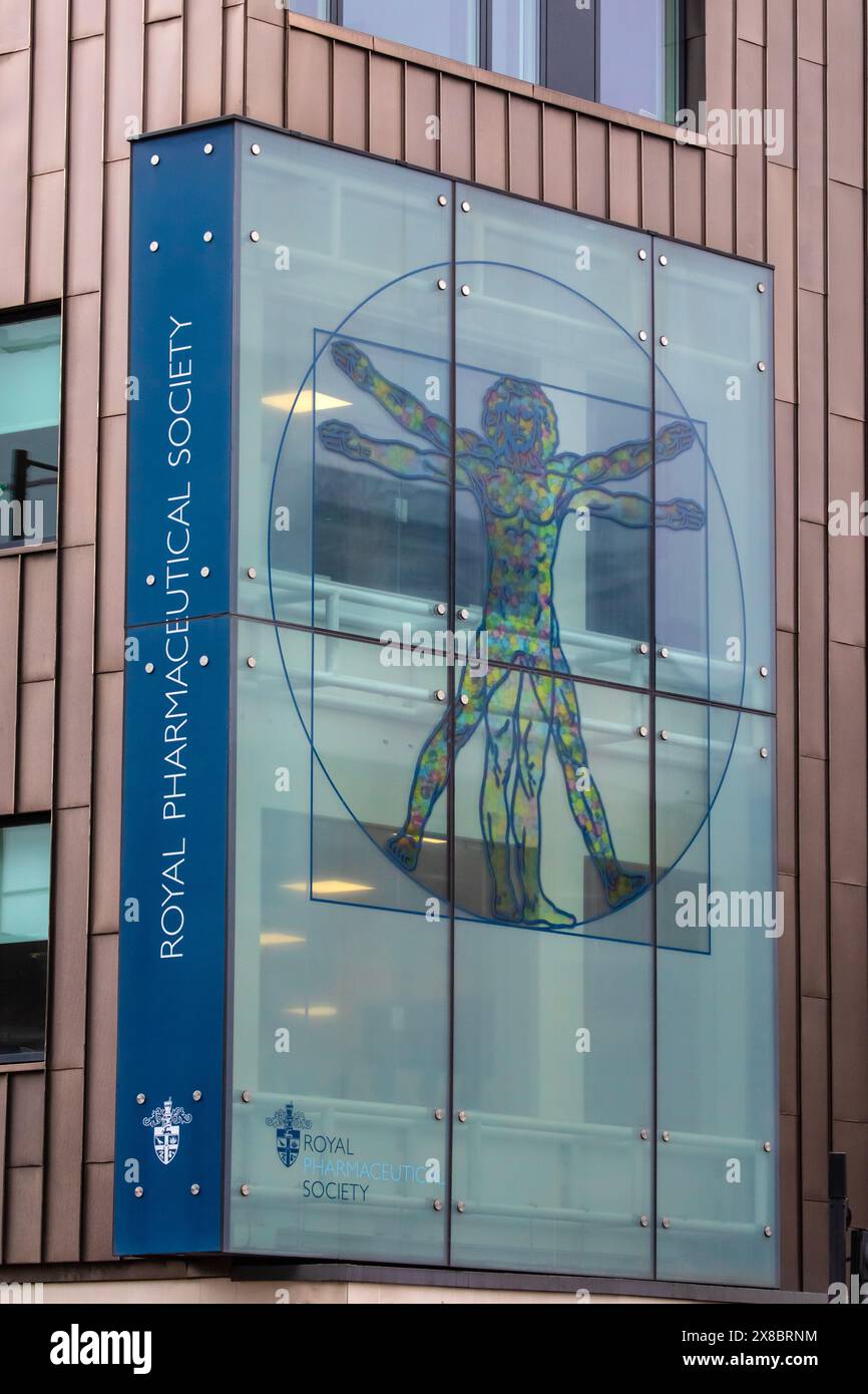 London, UK - April 3rd 2024: The exterior of the headquarters of the ...