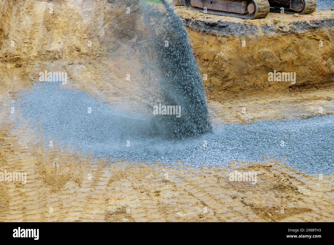 Rubble trench foundation hi-res stock photography and images - Alamy