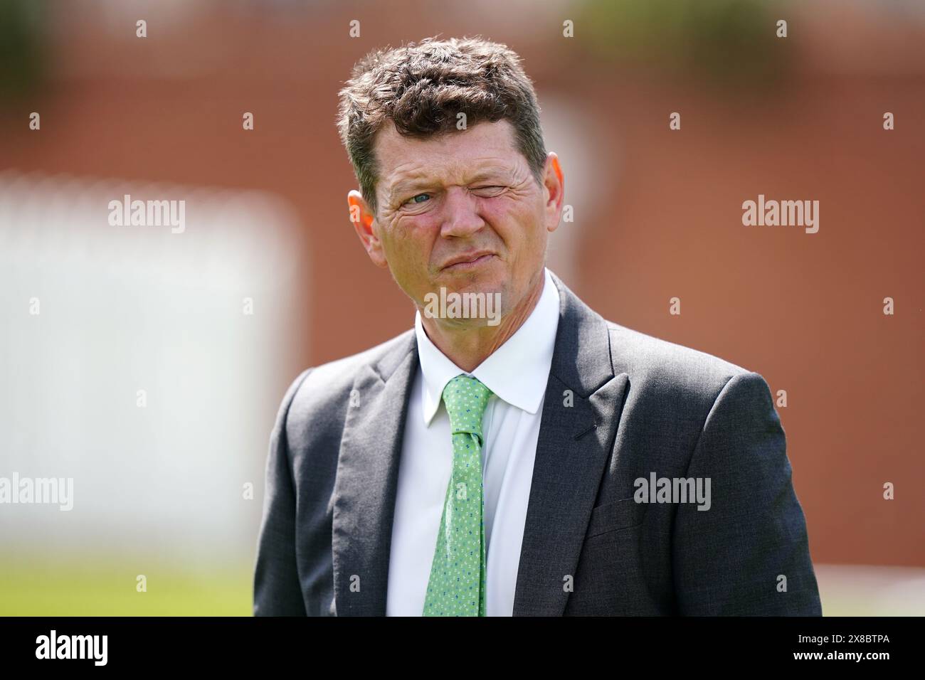 Trainer Andrew Balding on day one of the May Festival at Goodwood ...