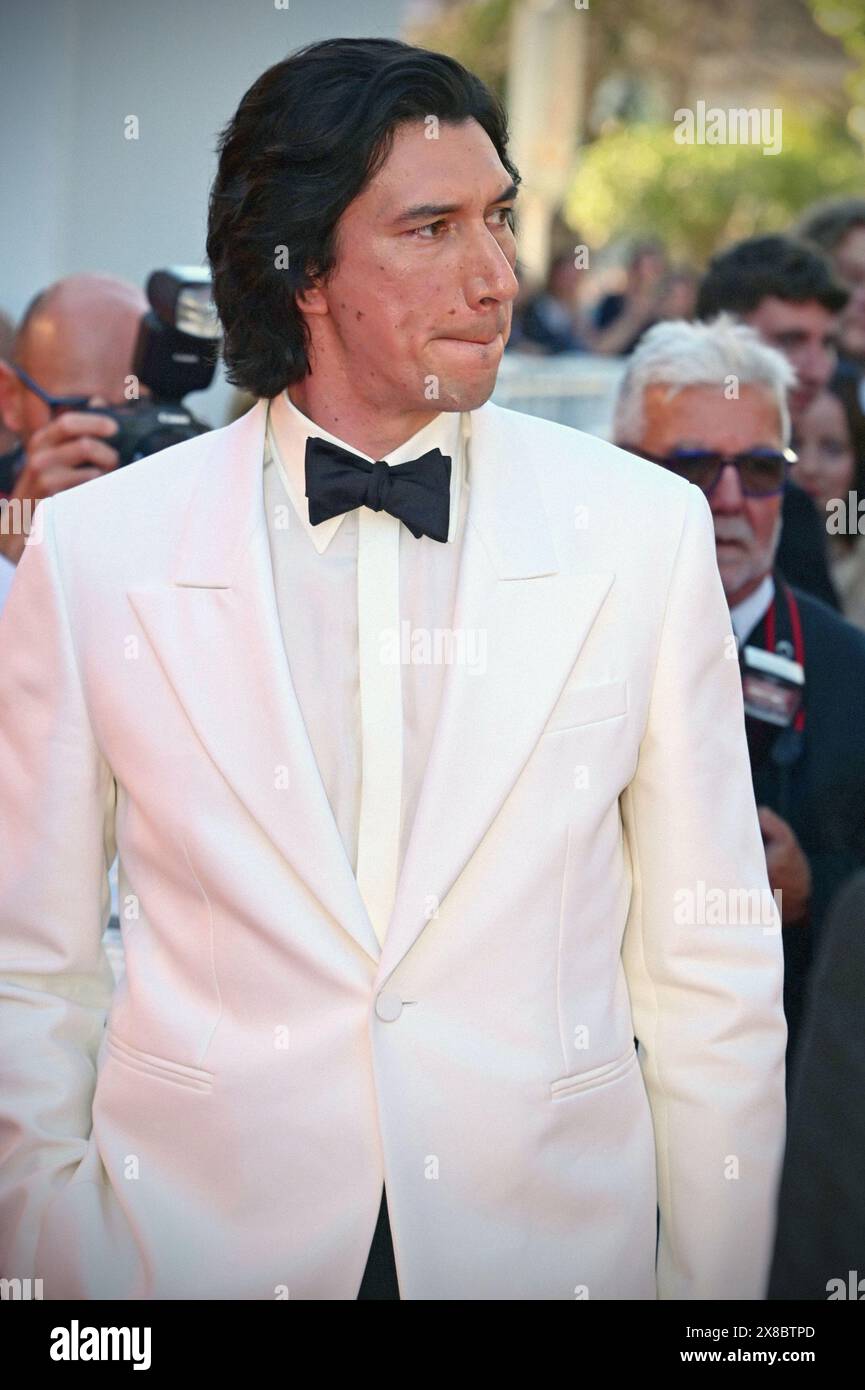 Adam Driver (in Burberry) 'Megalopolis' Cannes Film Festival Screening ...