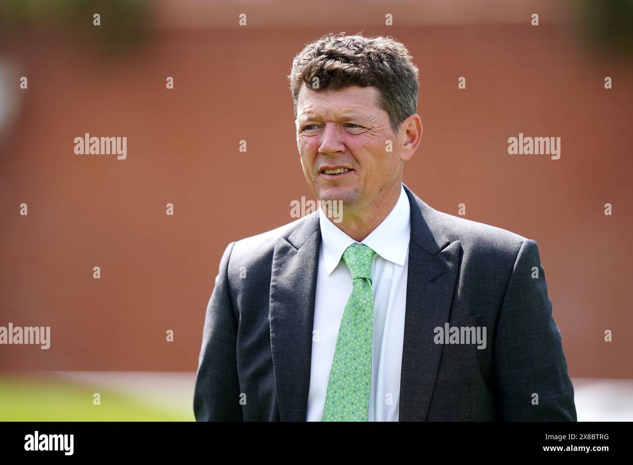 Trainer Andrew Balding on day one of the May Festival at Goodwood ...