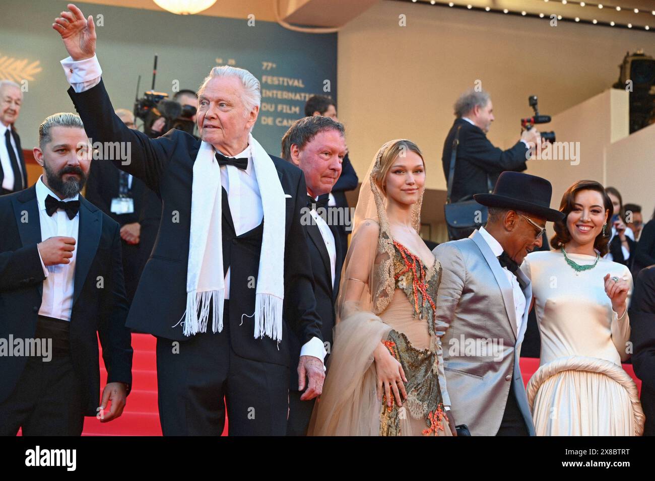 The "Megalopolis" film cast: Shia LaBeouf, Jon Voight, D. B. Sweeney ...