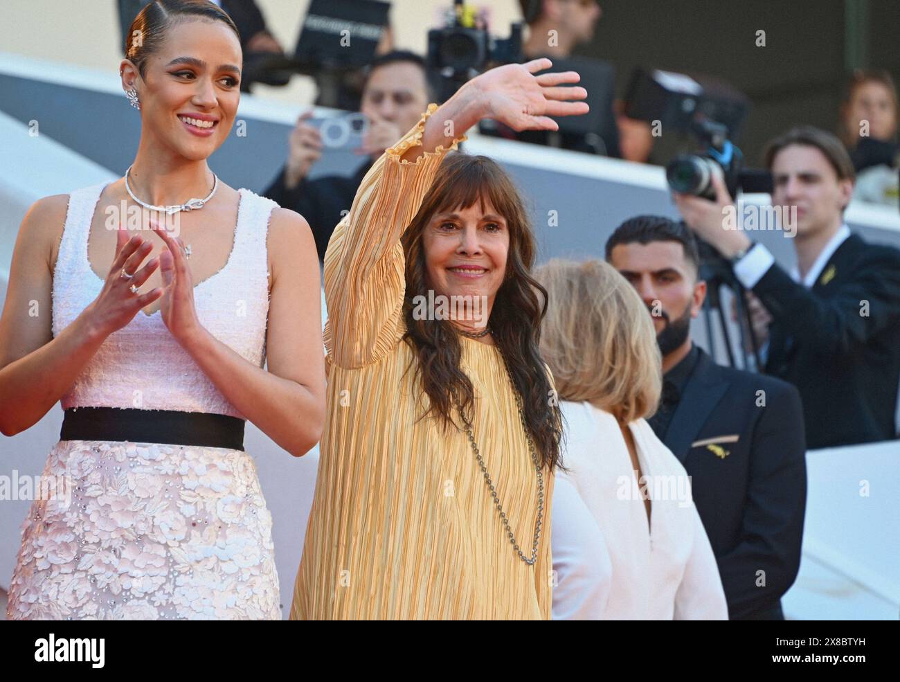 Nathalie Emmanuel (in Chanel), Talia Shire 'Megalopolis' Cannes Film ...