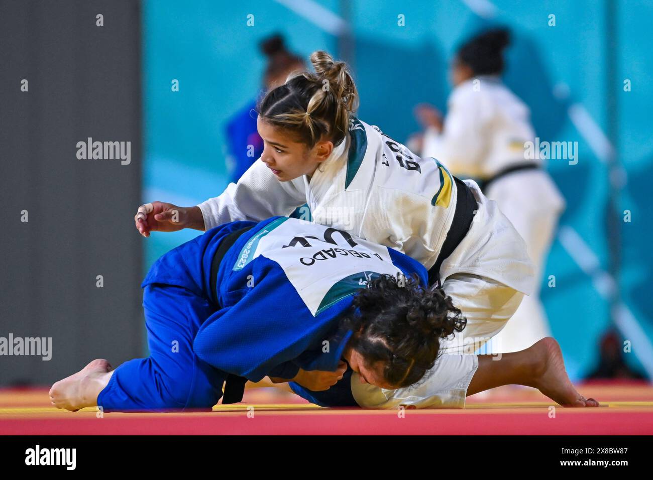 Santiago, Chile, October 28, 2023, Larissa Pimenta (BRA) vs Angelica ...