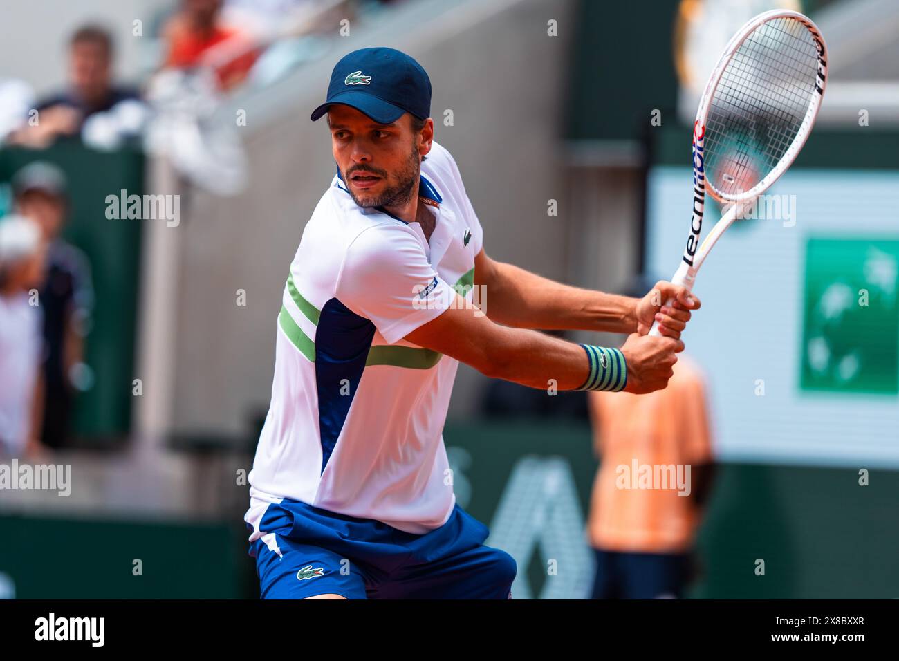 Gregoire BARRERE (FRA) during the Roland-Garros 2024, ATP and WTA Grand Slam tennis tournament ...