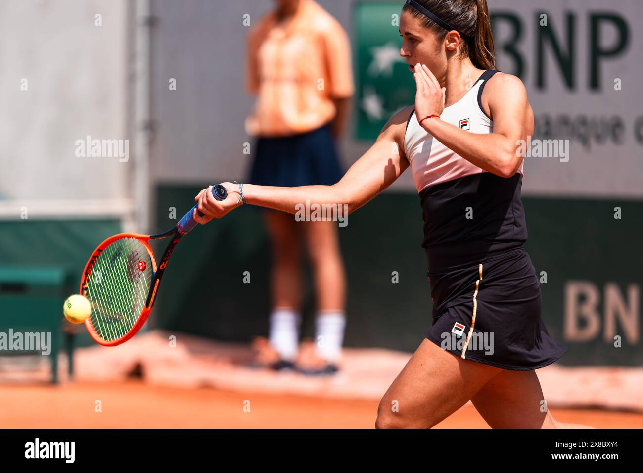 Julia RIERA (ARG) during the Roland-Garros 2024, ATP and WTA Grand Slam ...