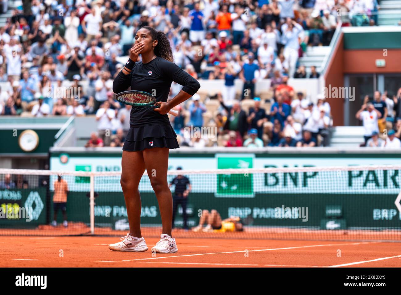 Robin MONTGOMERY (USA) during the Roland-Garros 2024, ATP and WTA Grand ...