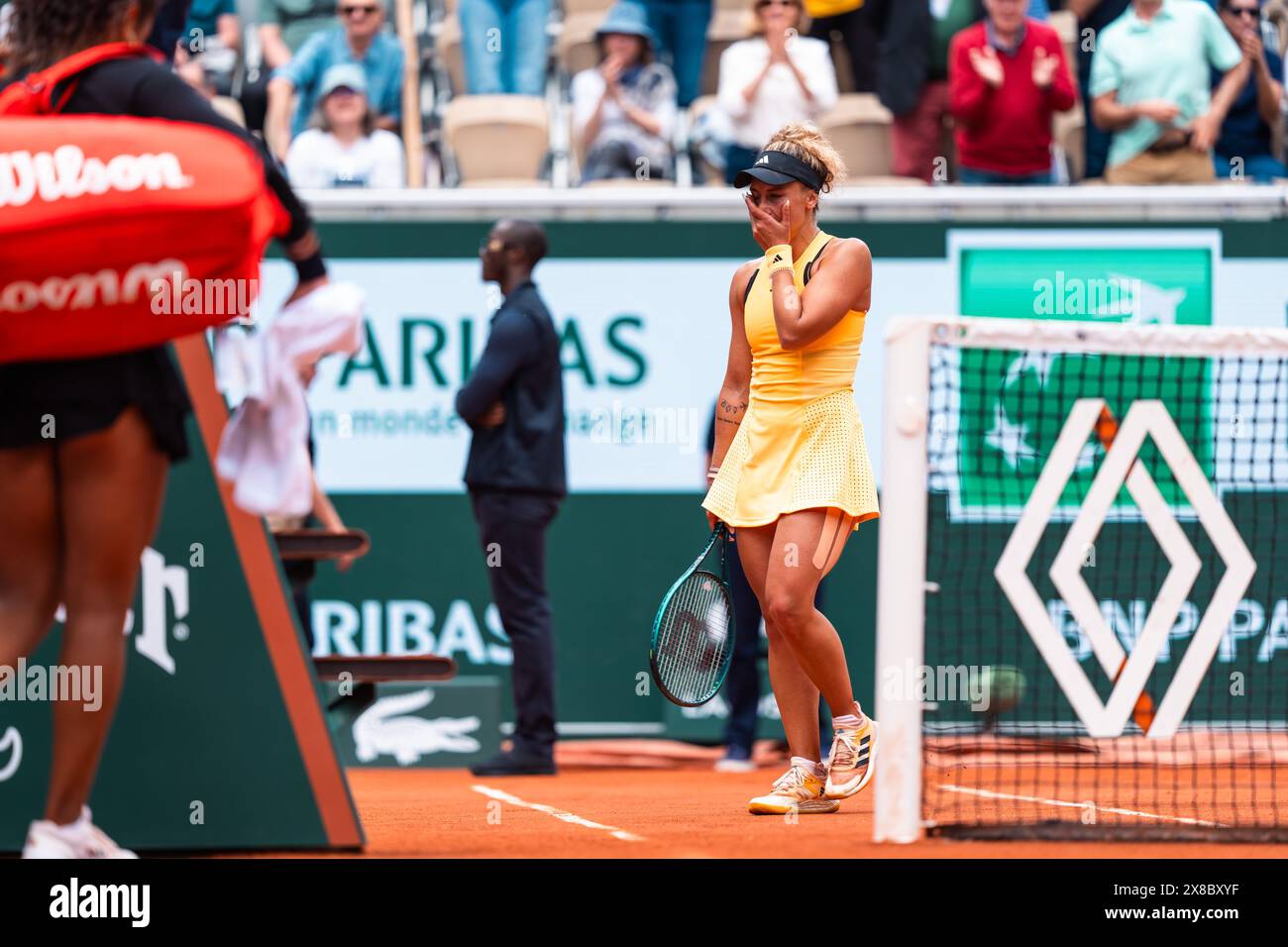 Leolia JEANJEAN (FRA) during the Roland-Garros 2024, ATP and WTA Grand ...