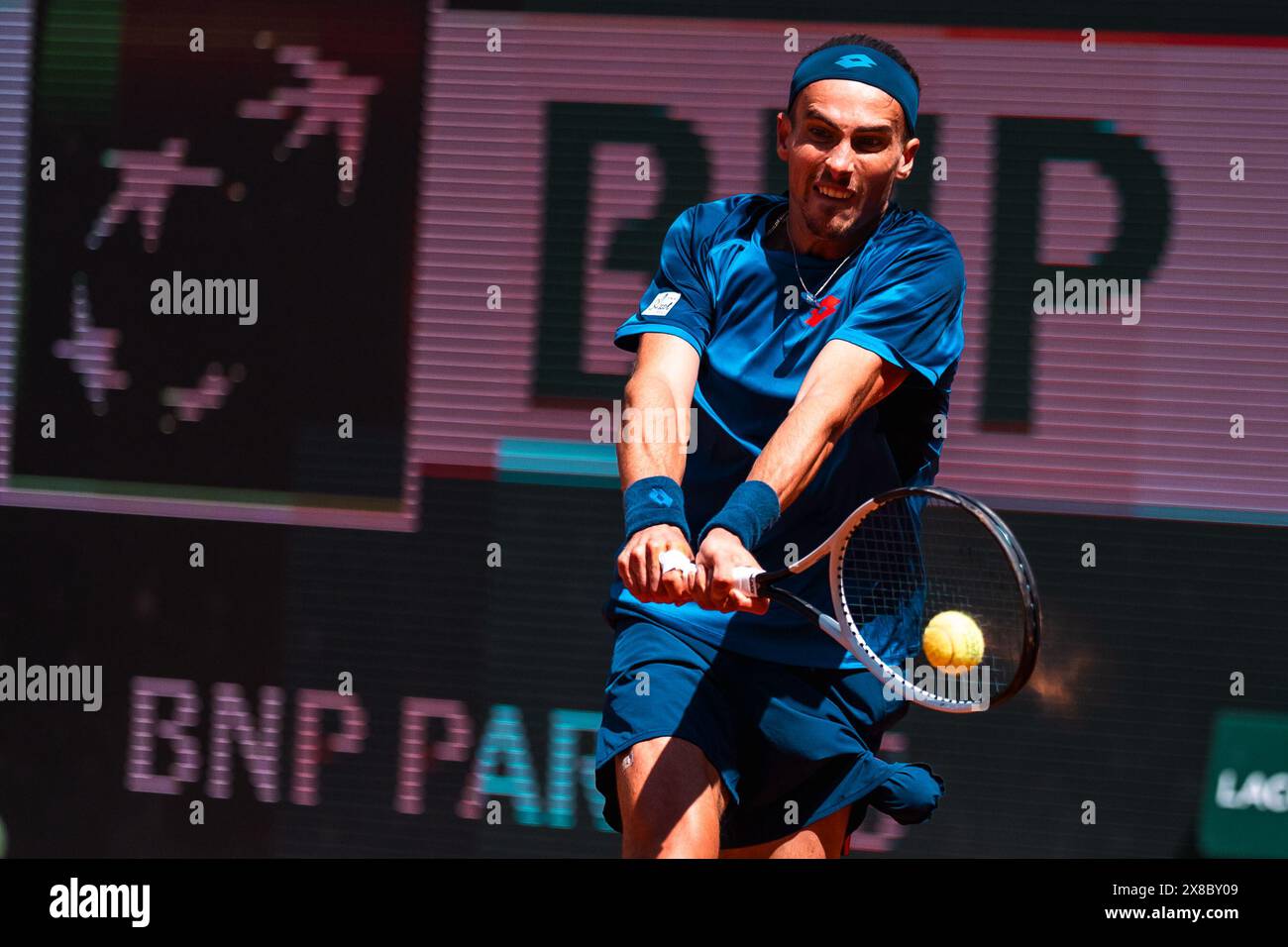 Geoffrey BLANCANEAUX (FRA) during the Roland-Garros 2024, ATP and WTA Grand Slam tennis ...