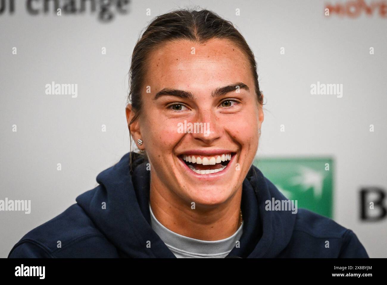 Aryna SABALENKA of Belarus during Roland-Garros 2024, ATP and WTA Grand ...
