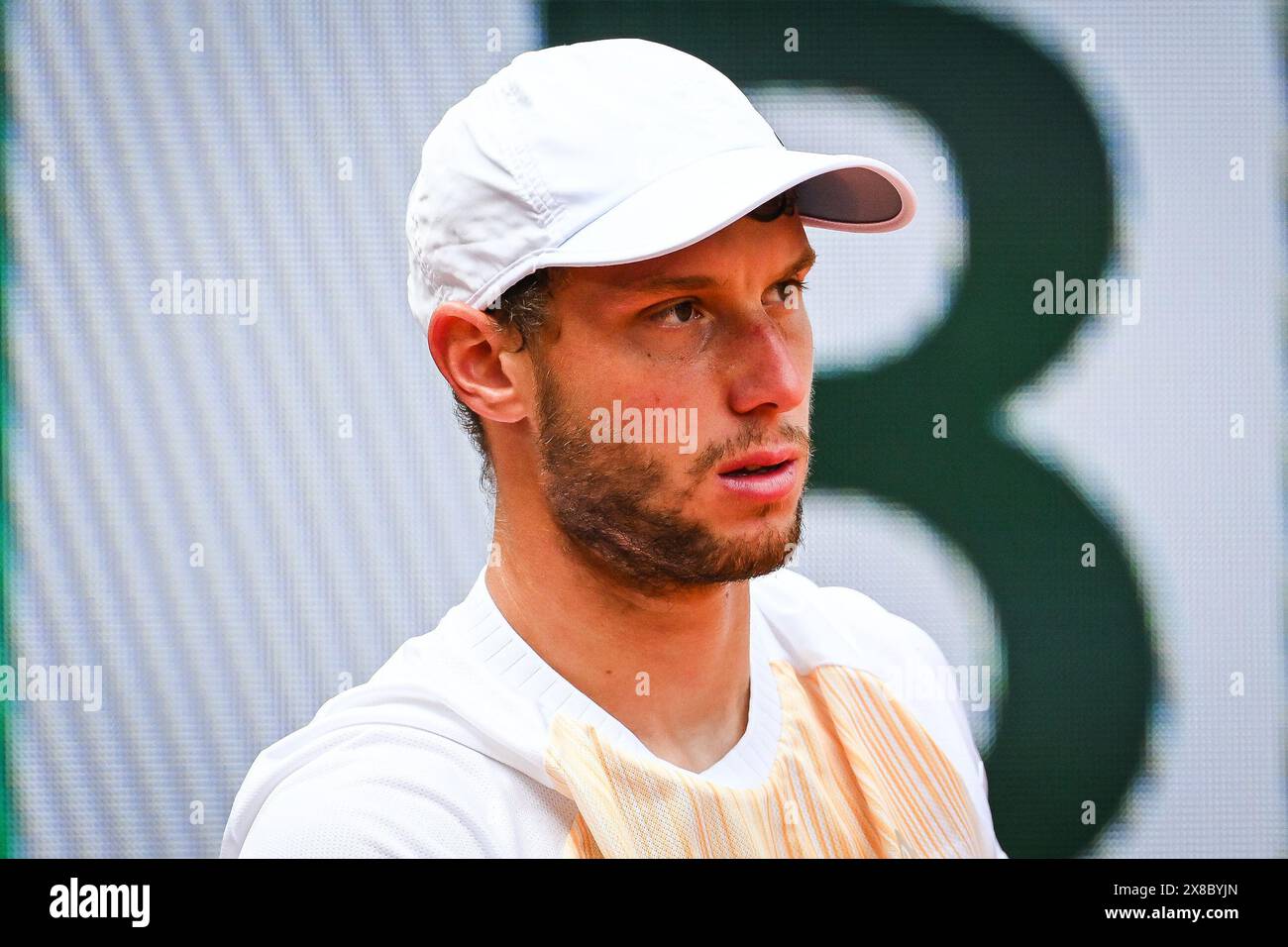 Filip MISOLIC of Austria during fifth qualifying day of Roland-Garros ...
