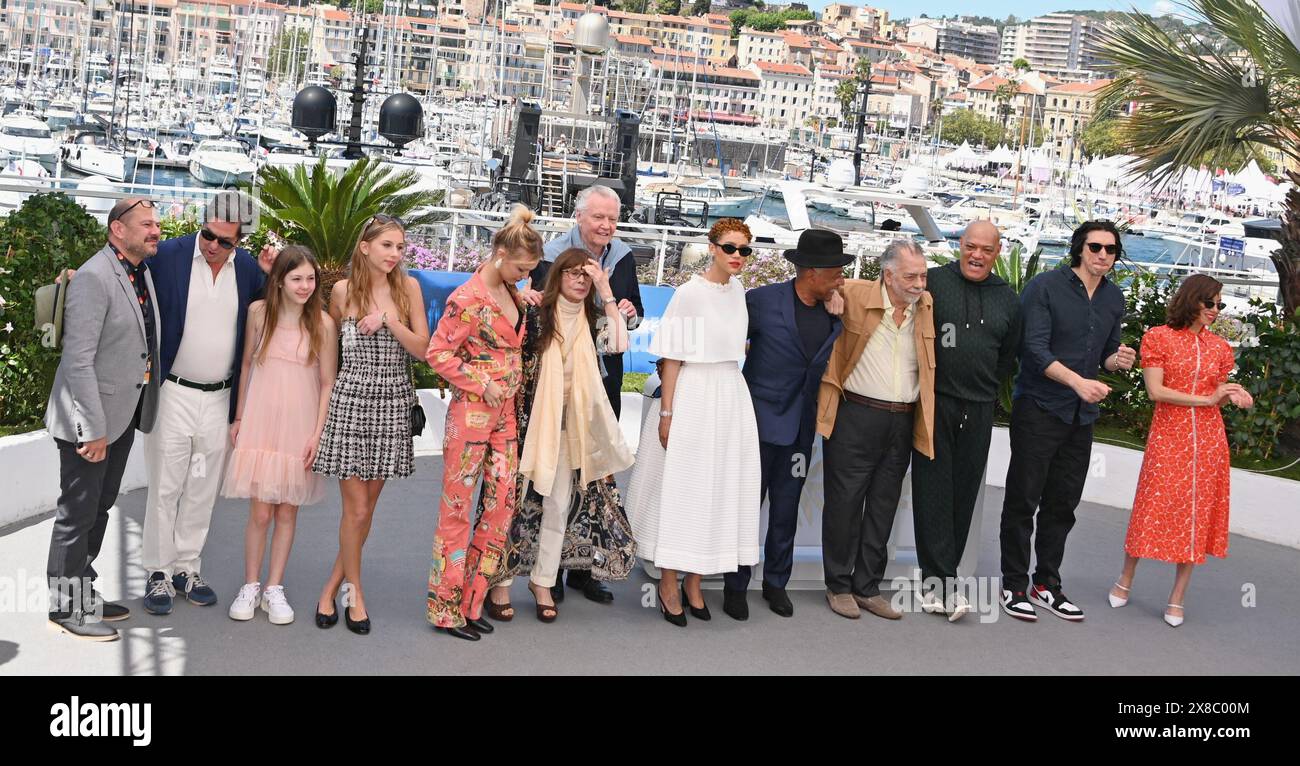 The "Megalopolis" film team: Mihai Malaimare Jr,, Roman Coppola, Cosima ...