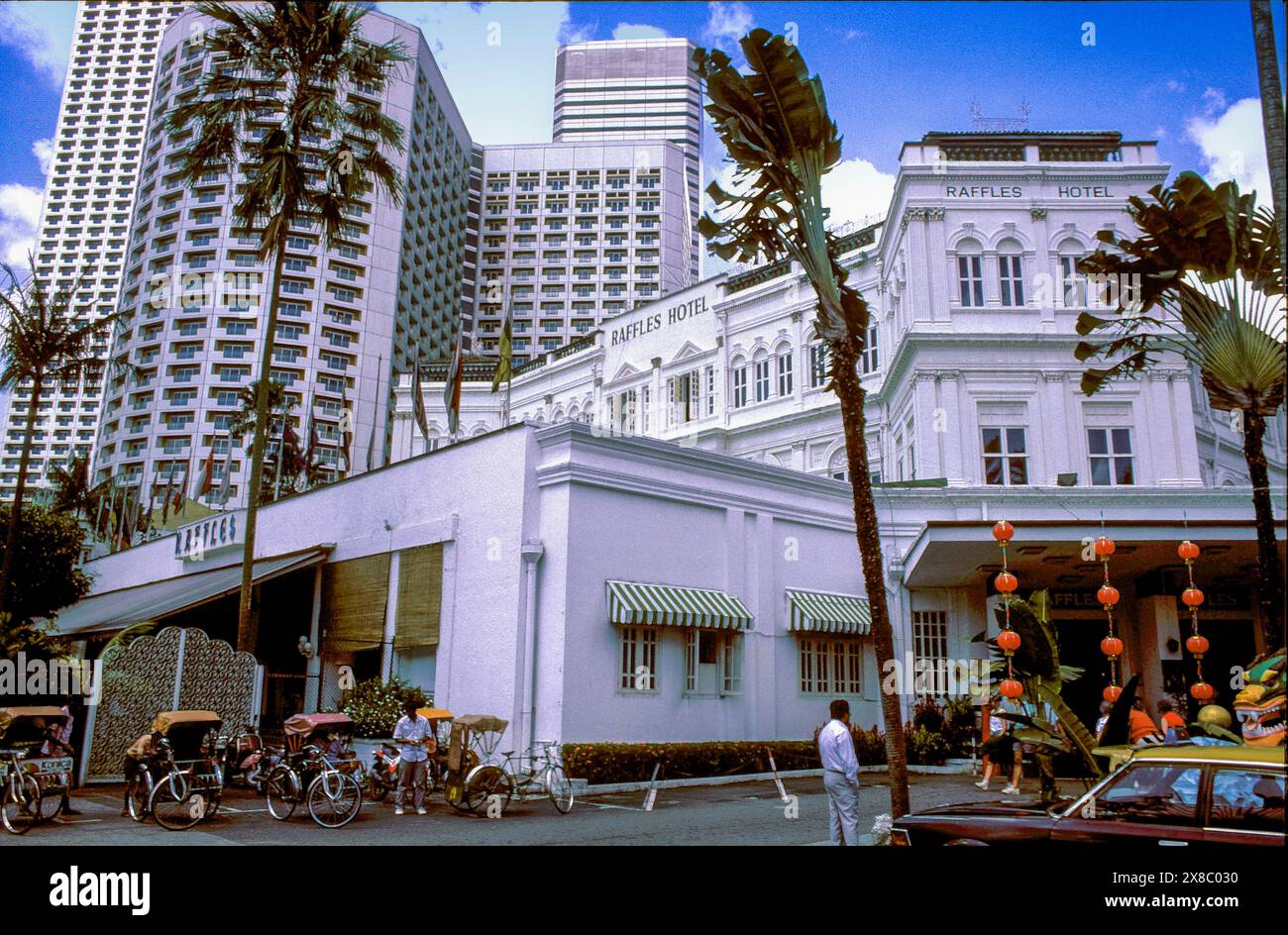 Raffles Hotel is a historic hotel in Singapore named after British ...