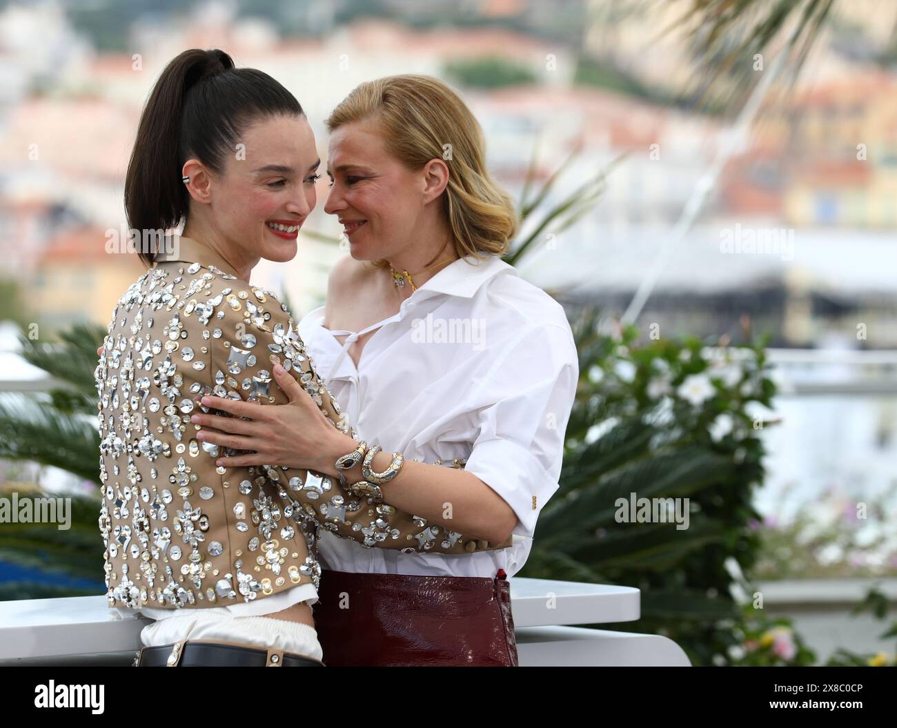 May 24, 2024, Cannes, Cote D'azur, France: CHARLOTTE LE BON and CELINE ...