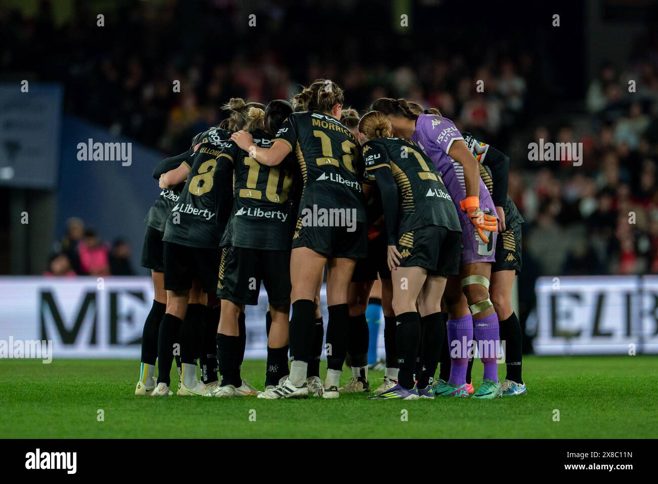 Melbourne, Australia, May 24th 2024: Players of A-League Women All ...