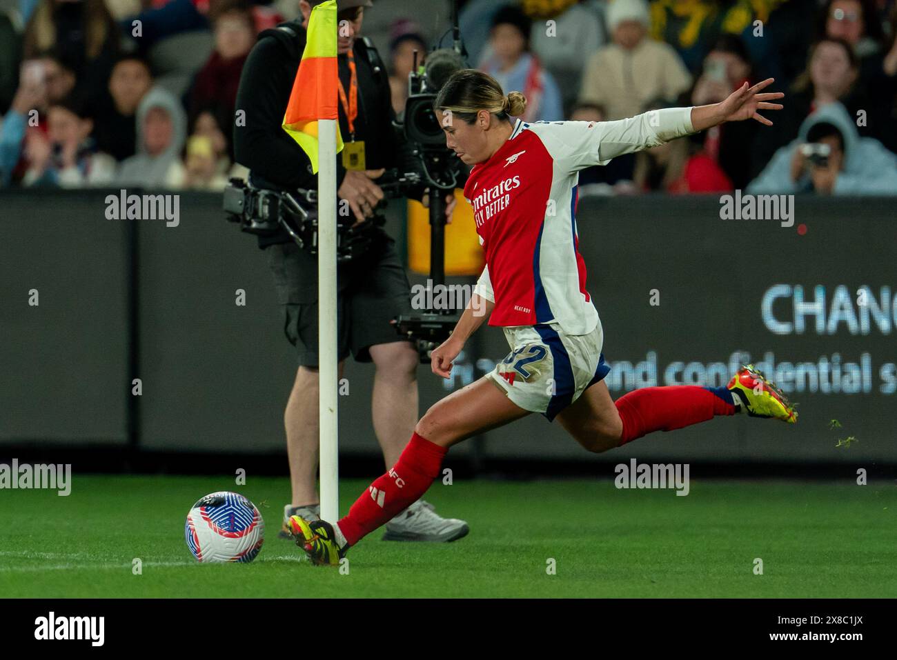 Melbourne, Australia, May 24th 2024: Kyra Cooney-Cross (32 Arsenal ...