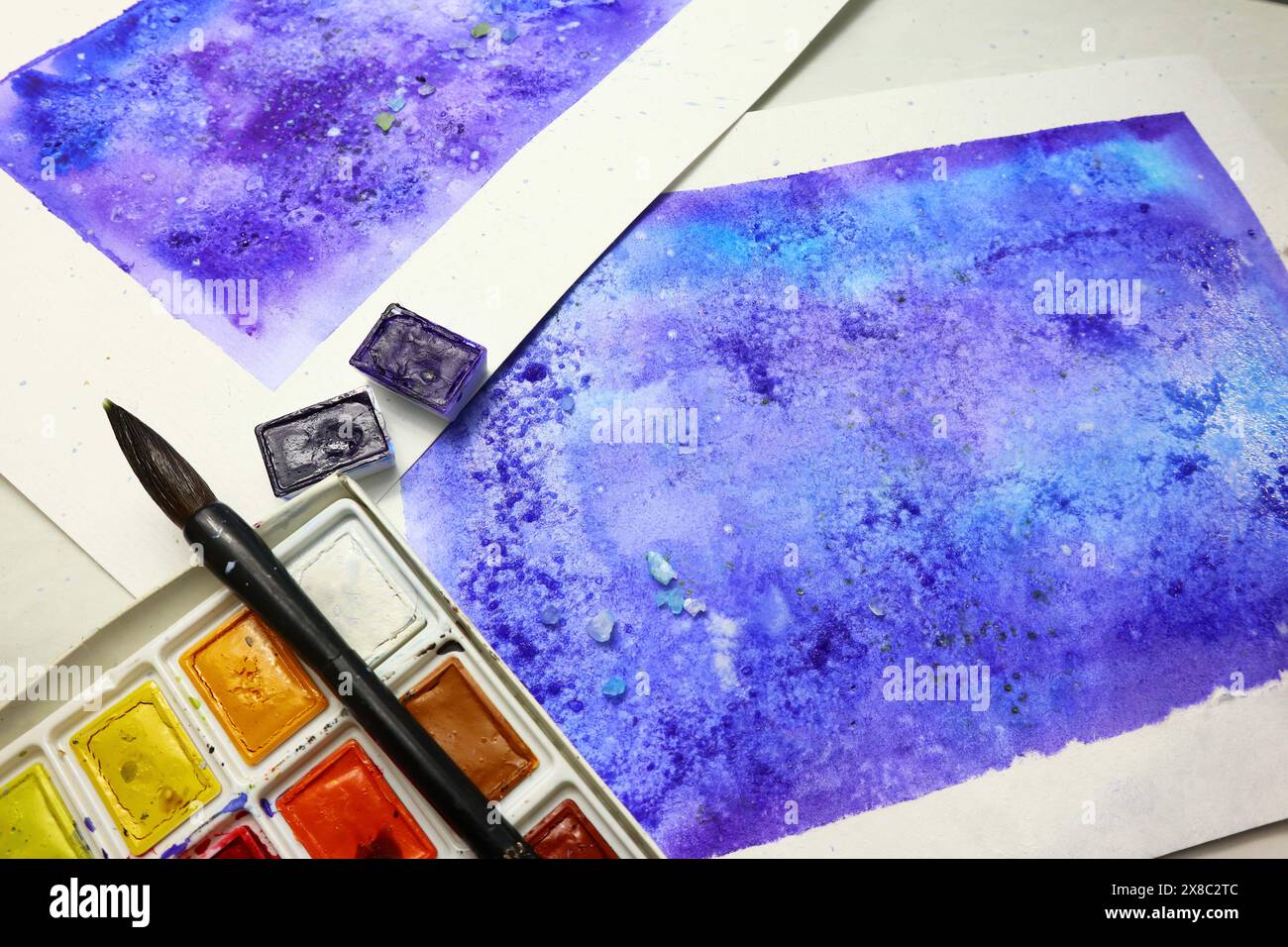 Illust salt hi-res stock photography and images - Alamy