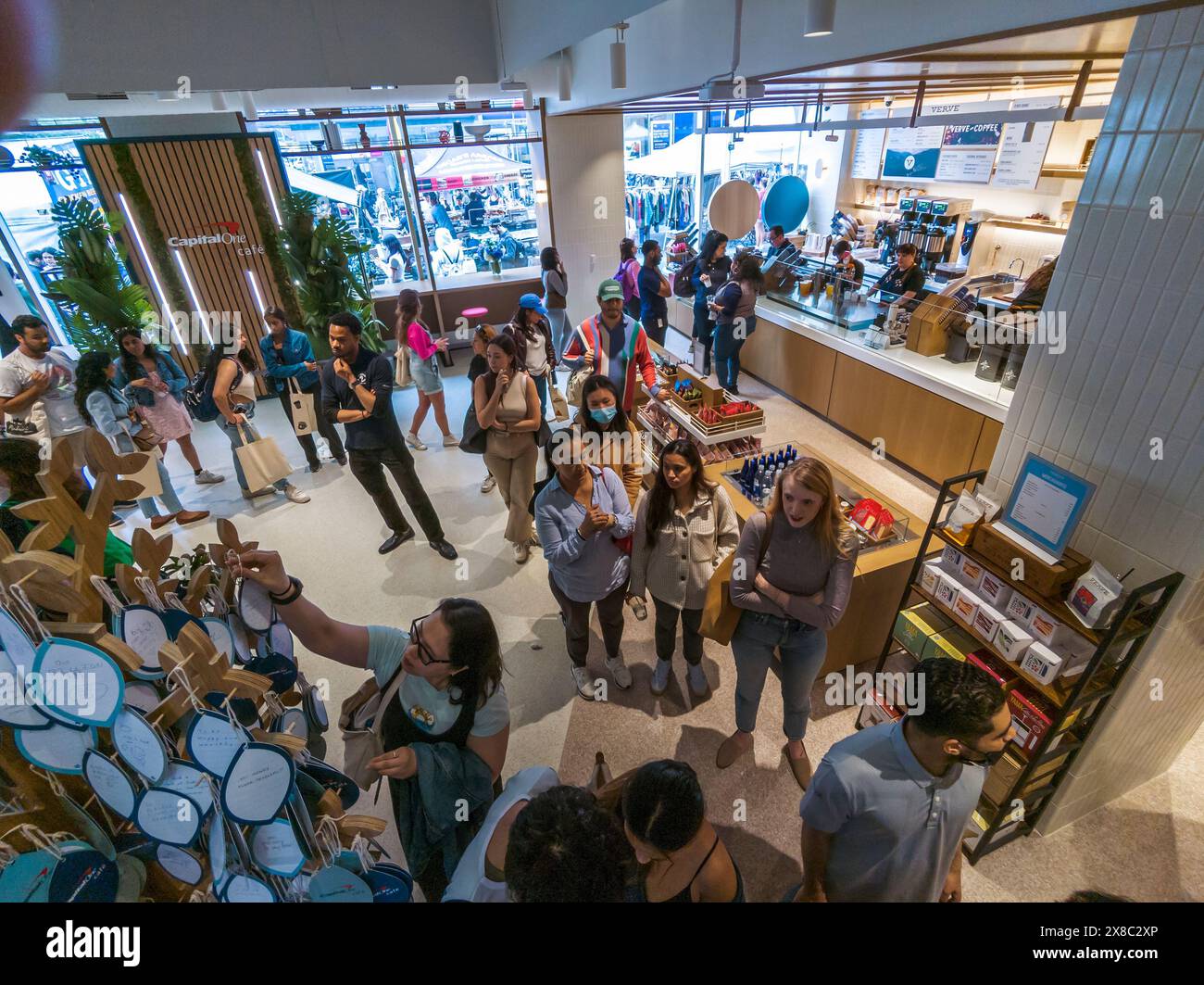 Inside bank customers hi-res stock photography and images - Alamy