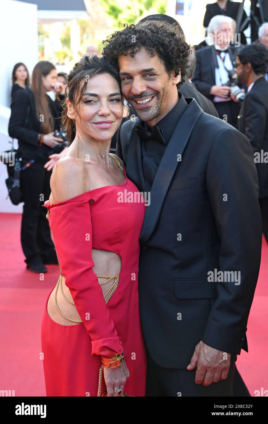 Tomer Sisley et Sandra Sisley 'Emilia Perez' Cannes Film Festival ...