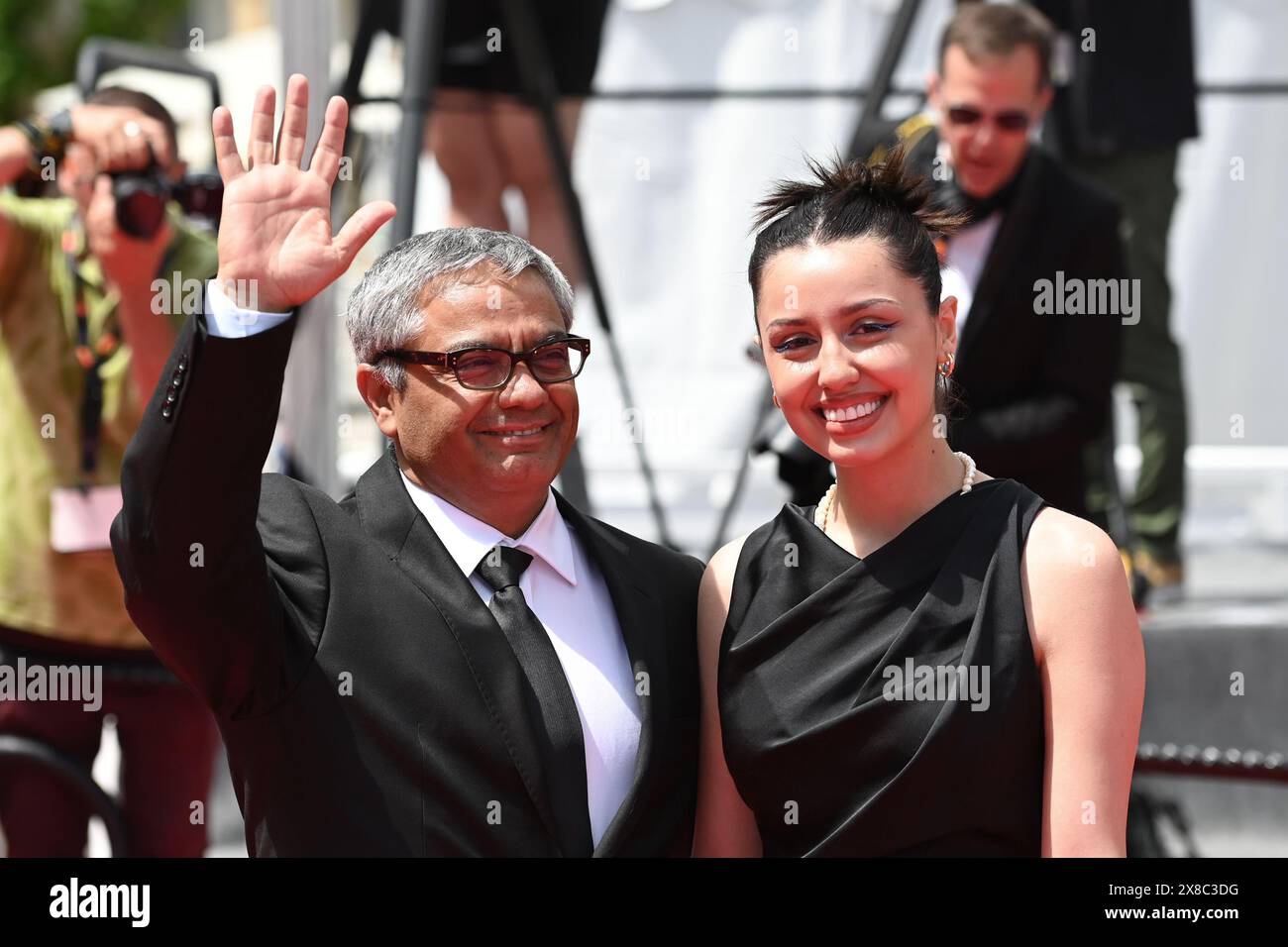 Cannes, France. 24th May, 2024. Director Mohammad Rasoulof and his ...