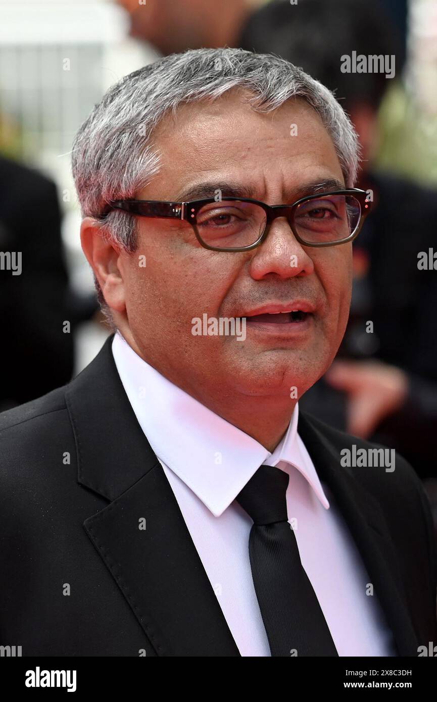 Cannes, France. 24th May, 2024. Director Mohammad Rasoulof attends the ...