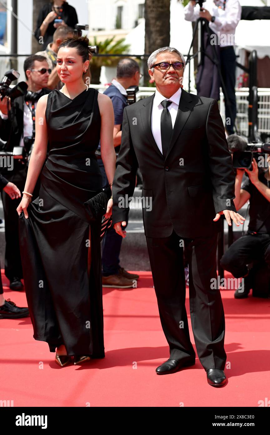 Cannes, France. 24th May, 2024. Director Mohammad Rasoulof and his ...
