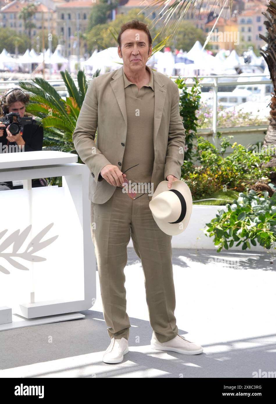 Nicolas Cage Photocall of the film "The Surfer" 77th Cannes Film ...