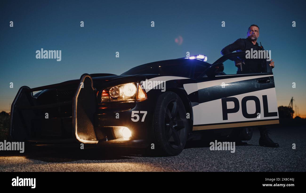 Stepping out of car hi-res stock photography and images - Alamy