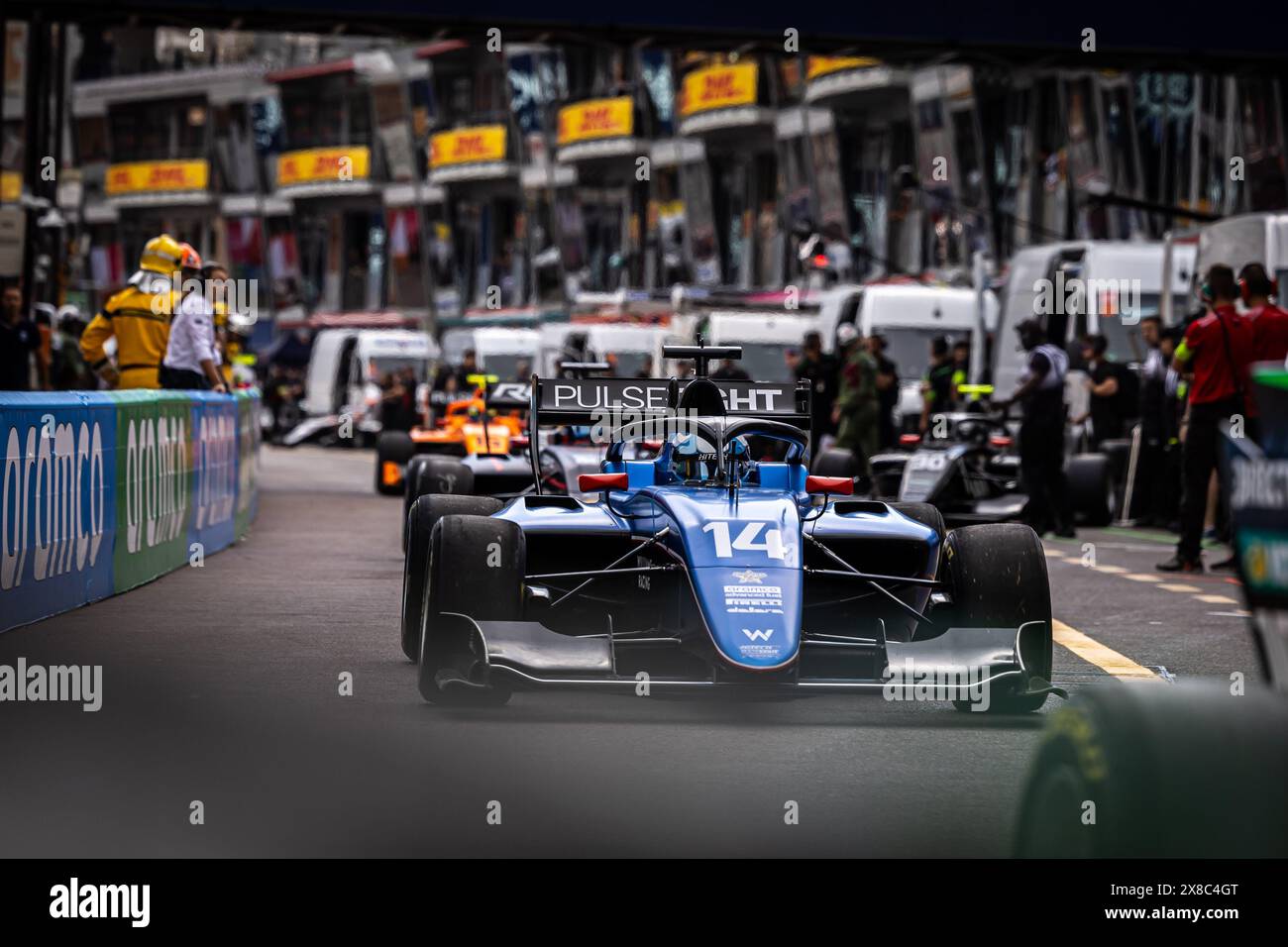 14 BROWNING Luke (gbr), Hitech Pulse-Eight, Dallara F3 2019, action ...