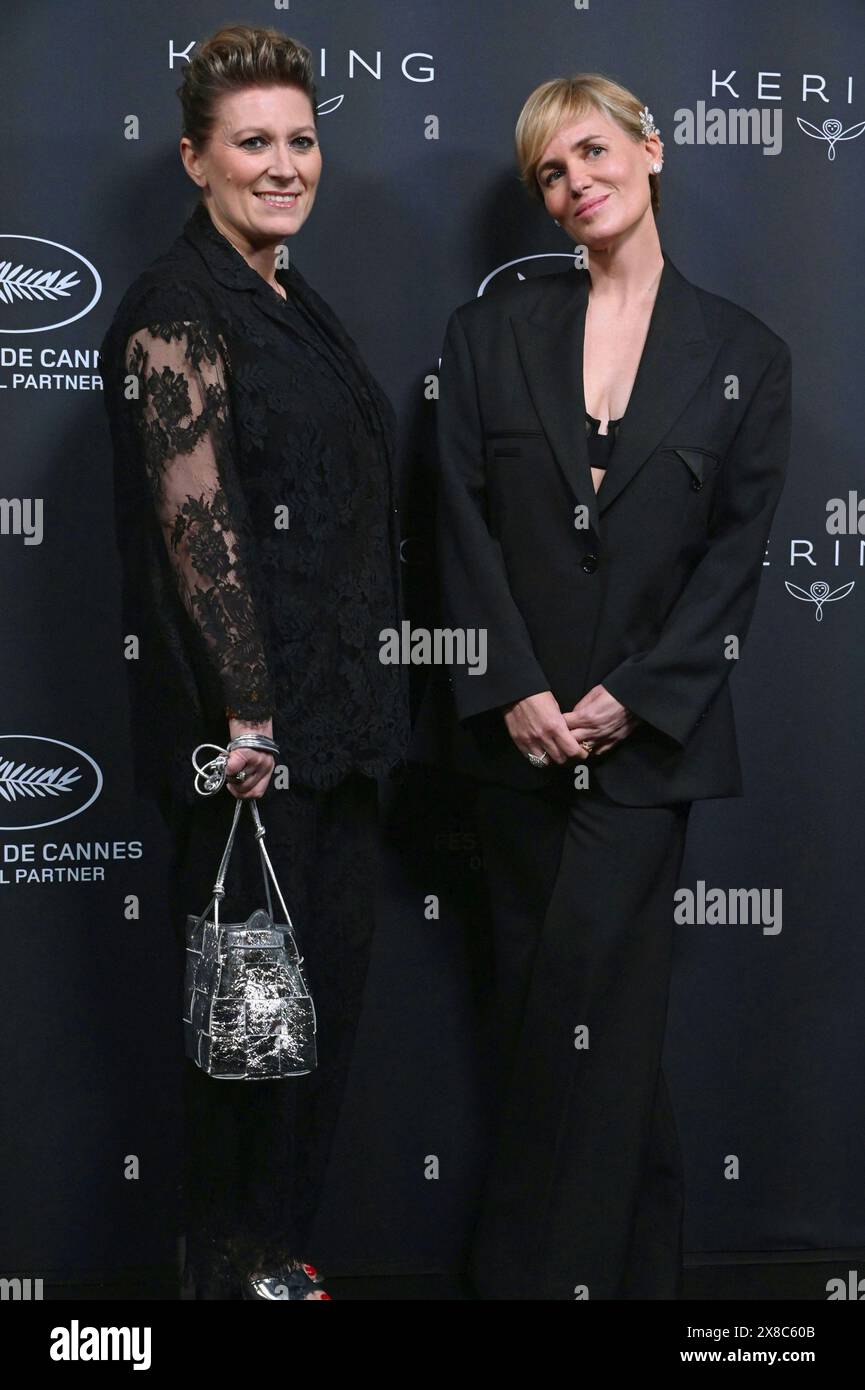 Marie-Claire Daveu, Judith Godrèche Photocall of the Kering "Women in ...