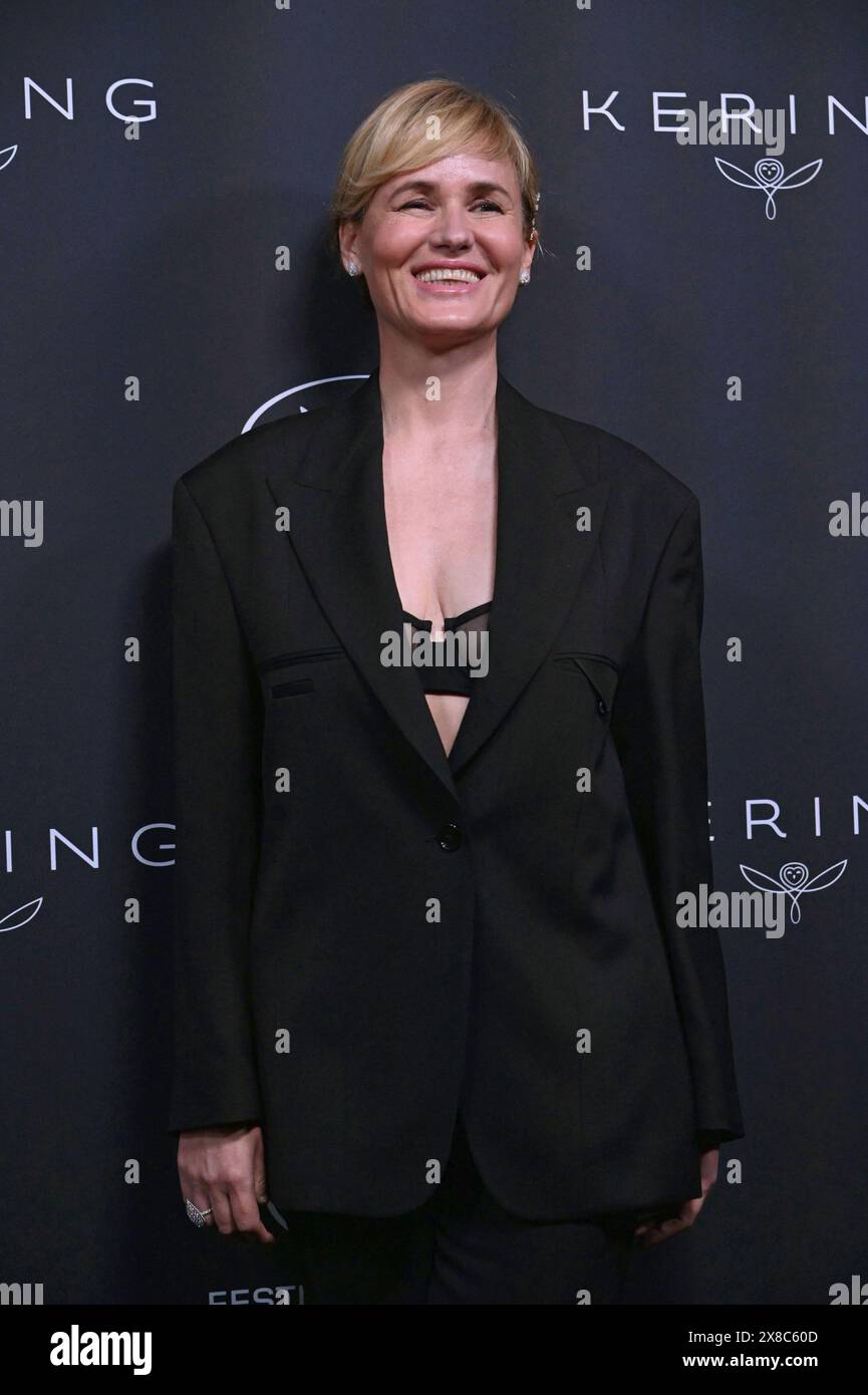 Judith Godrèche Photocall of the Kering "Women in Motion Award" evening ...