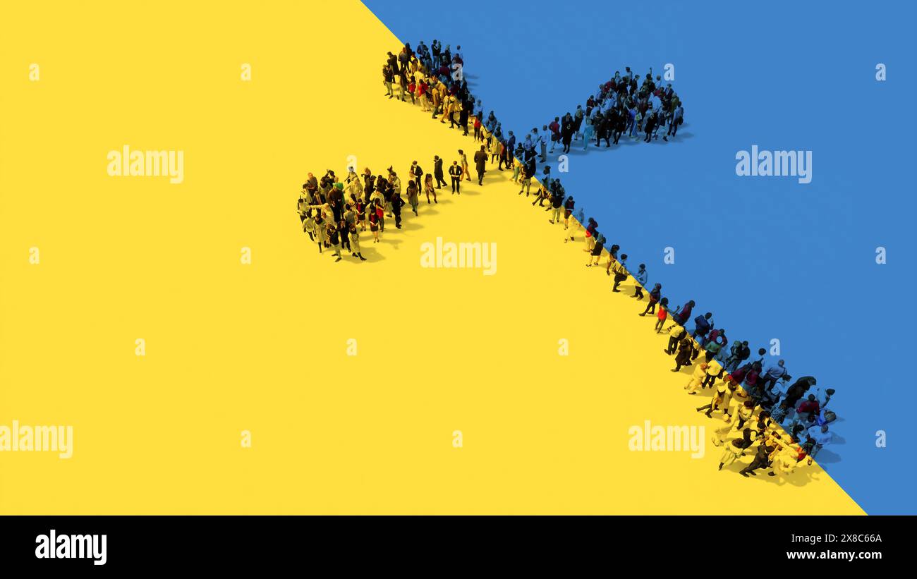 Concept or conceptual community of people forming the image of ...