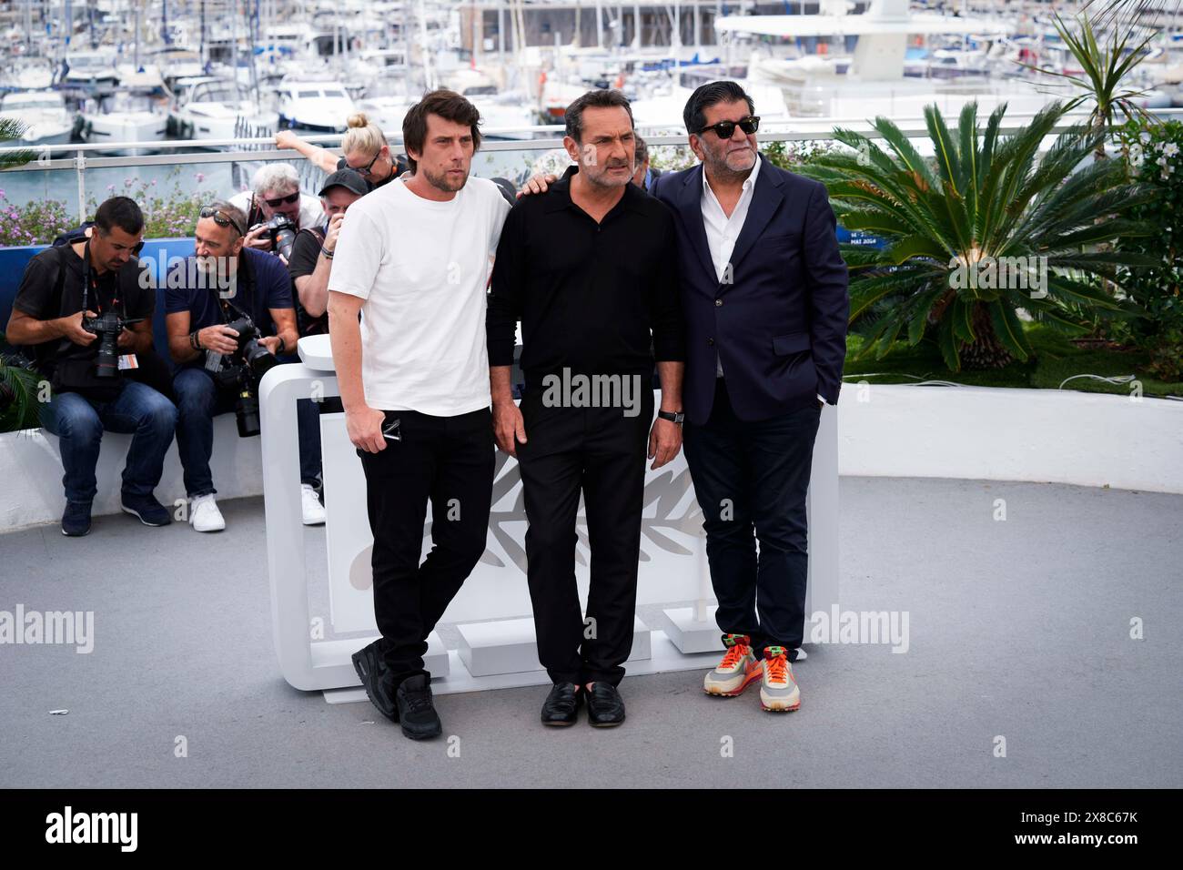 Cannes, France. 24th May, 2024. French producer Hugo Selignac, French ...