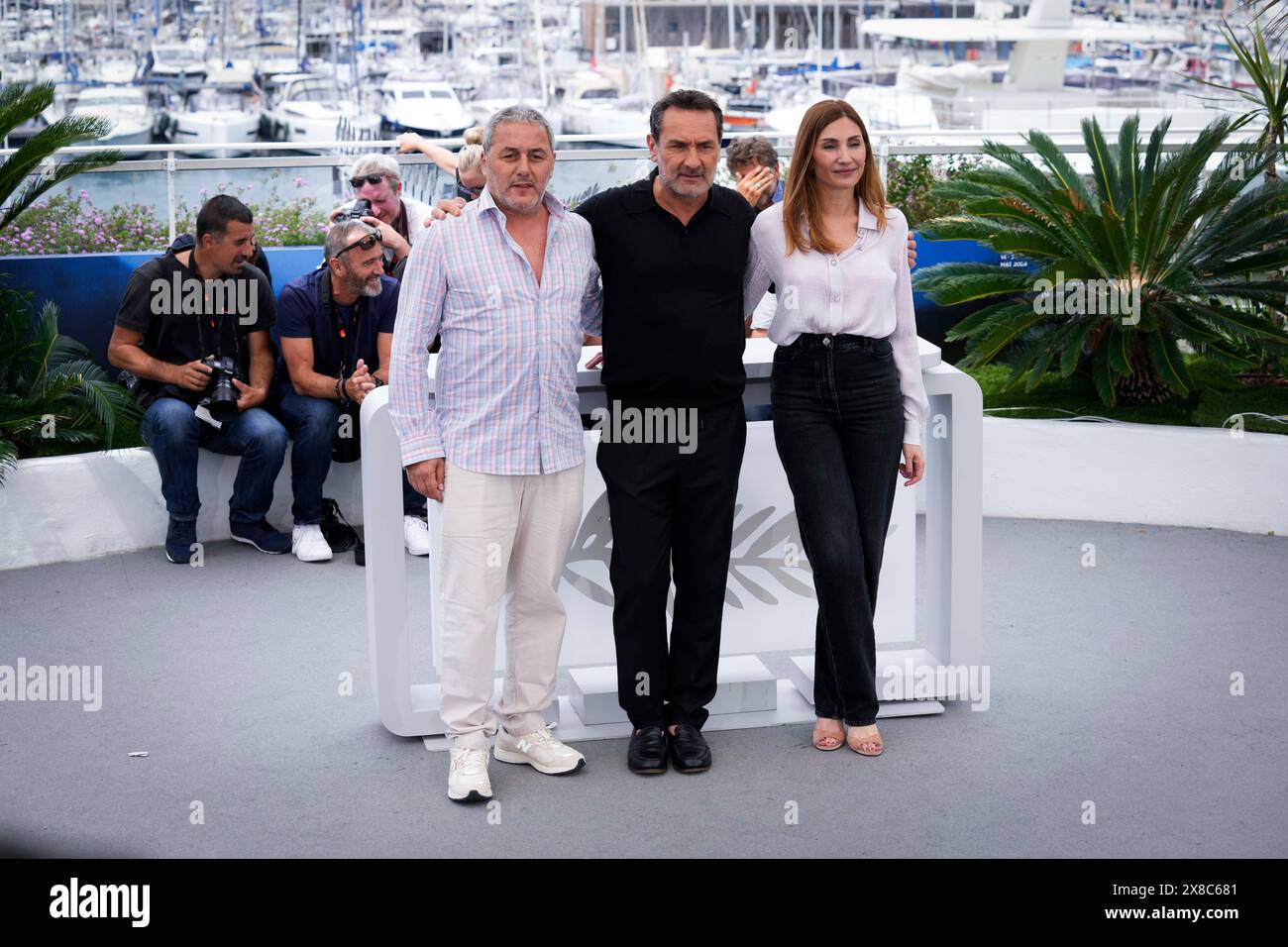 Cannes, France. 24th May, 2024. French director Ahmed Hamidi, French ...