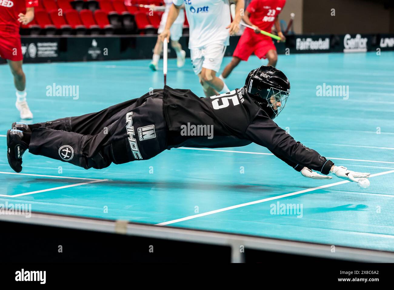 Pasig City, Philippines. 24th May, 2024. Thailand's goalkeeper Kevin ...