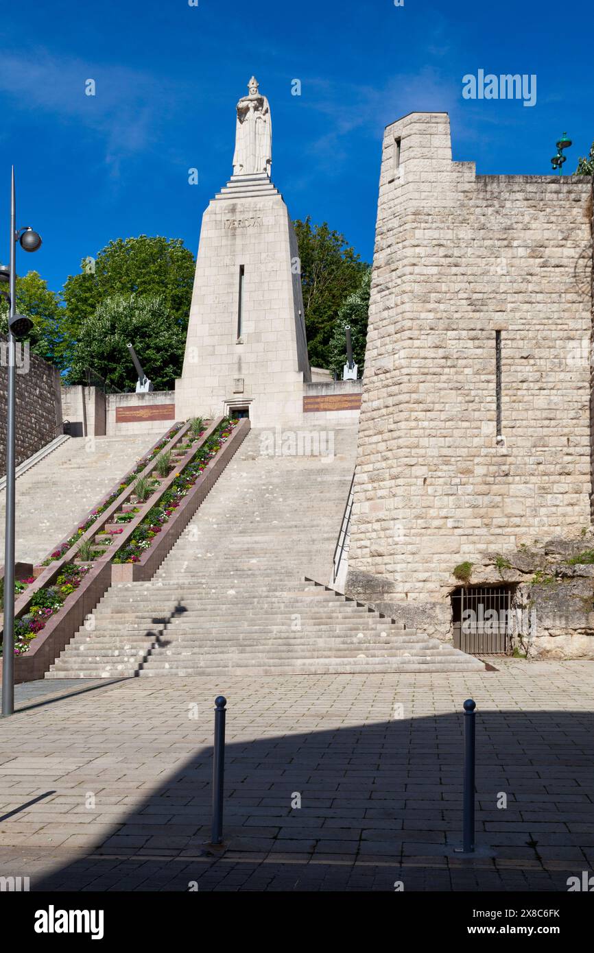 Verdun, France - June 24 2020: The Monument to the Victory and the ...