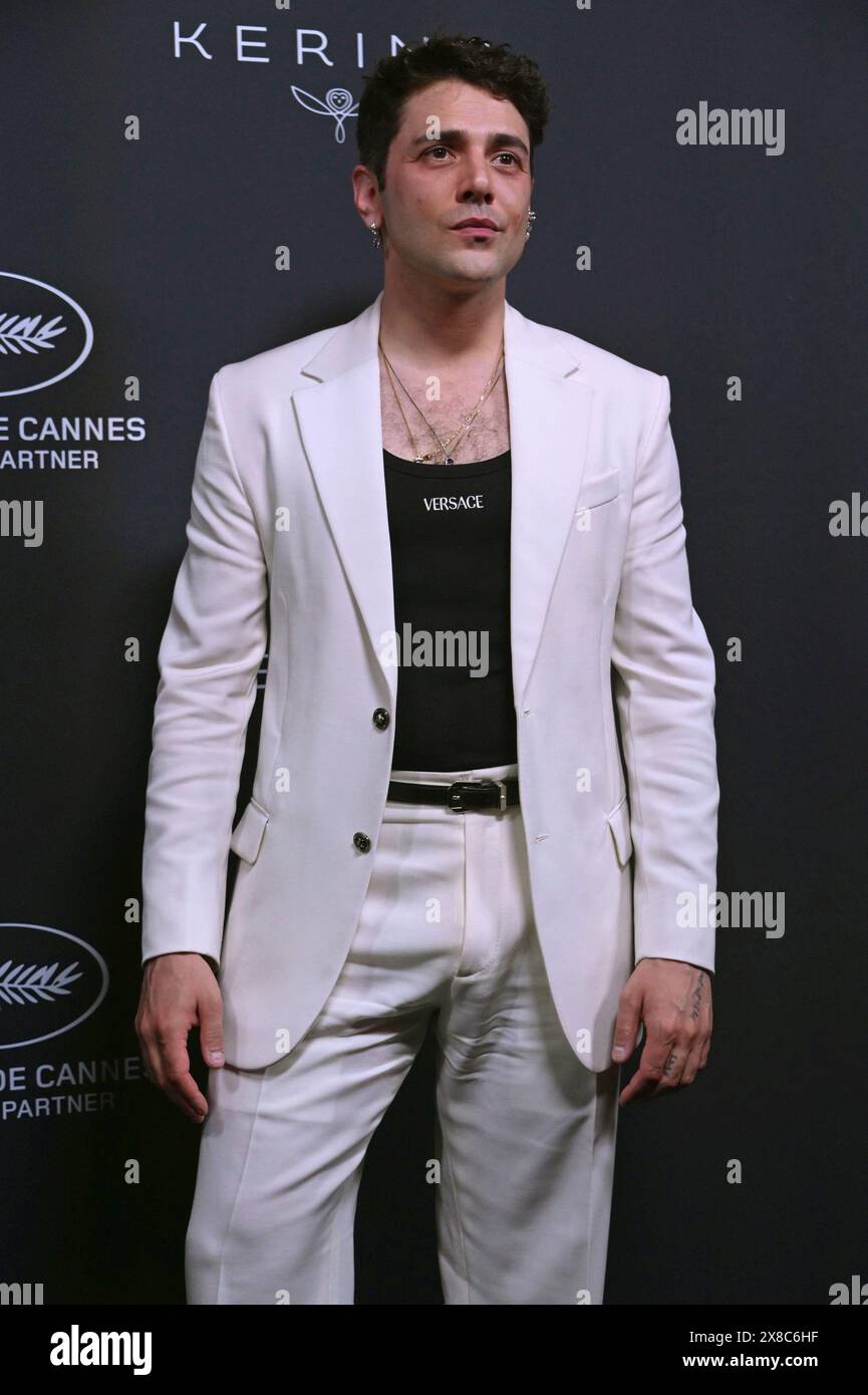 Xavier Dolan (in Versace) Photocall of the Kering "Women in Motion ...