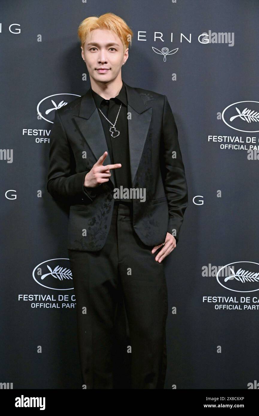 Lay Zhang Photocall of the Kering "Women in Motion Award" evening ...
