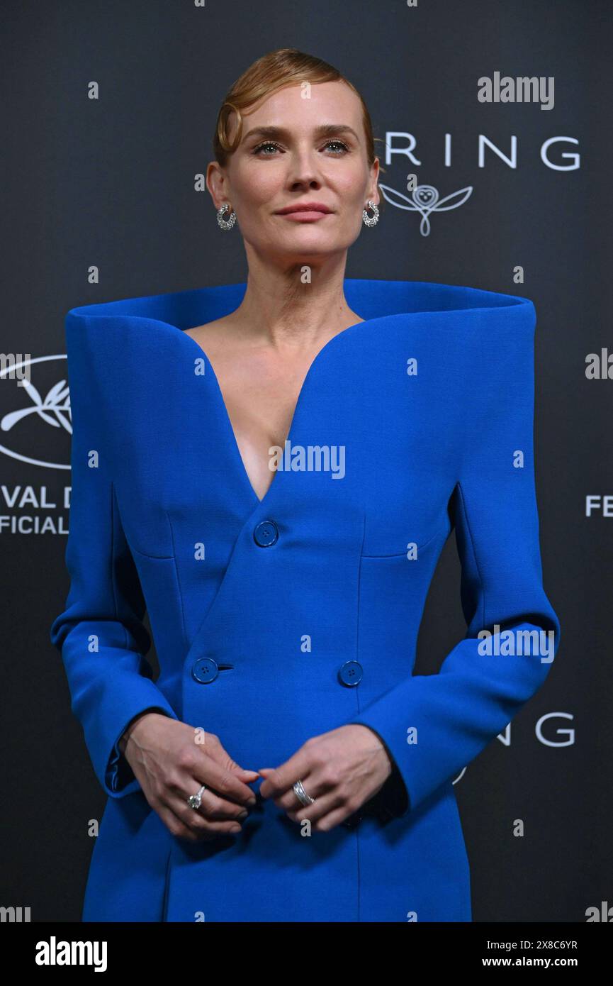Diane Kruger (in Balenciaga) Photocall of the Kering "Women in Motion ...