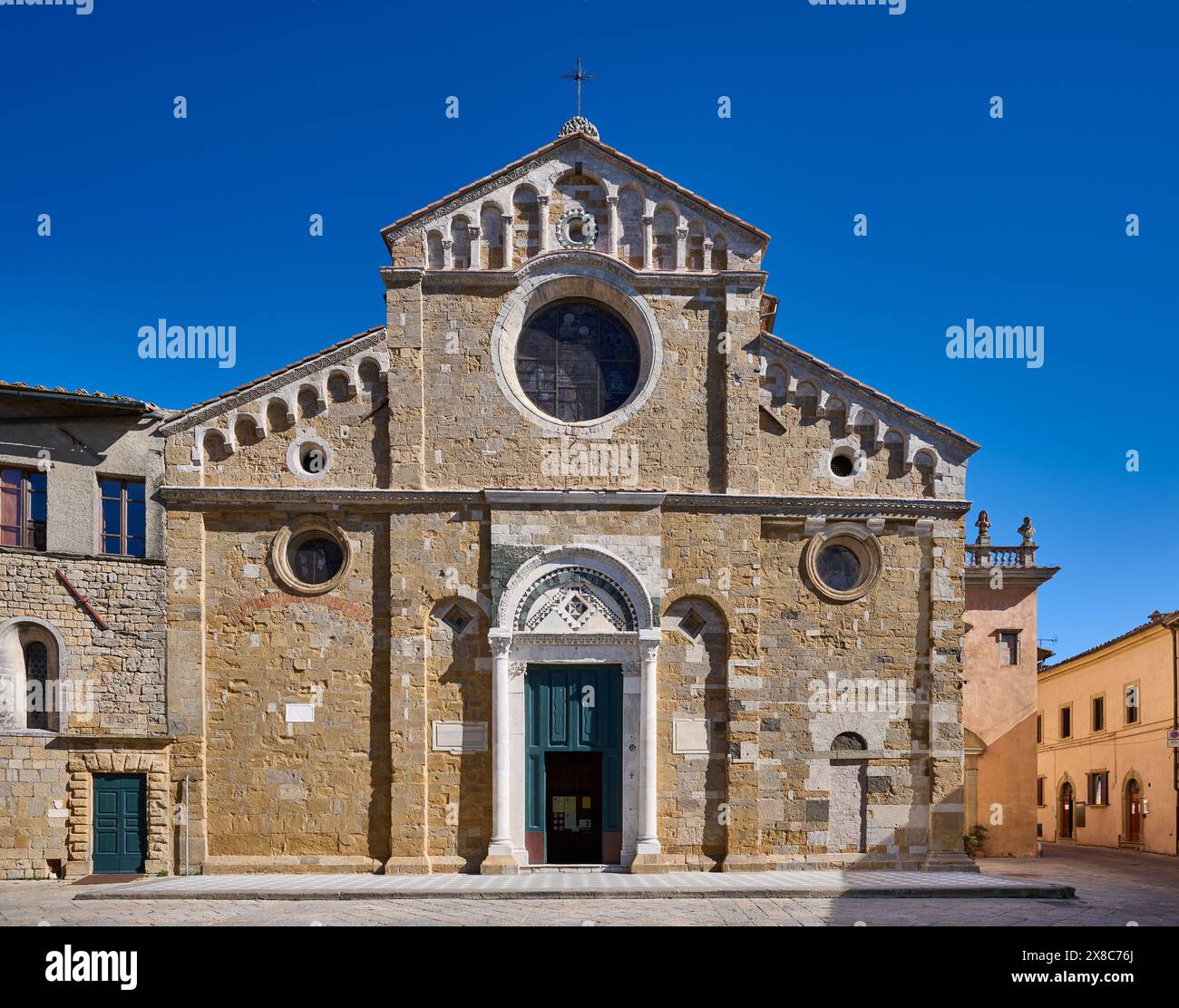 Volterra Cathedral, dedicated to the Assumption of the Virgin ...