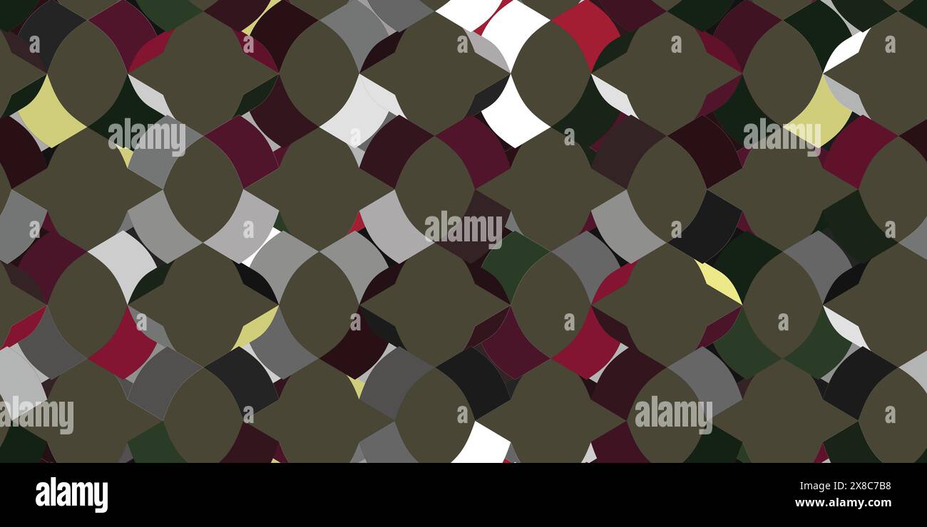 Geometric 3d shapes seamless pattern. Modern geometric texture design ...