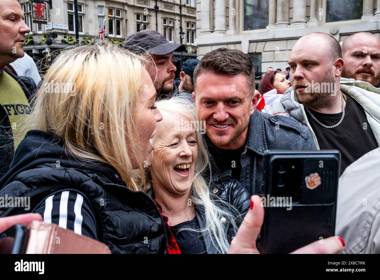 Citizen Journalist and Political Activist Tommy Robinson Poses For A ...