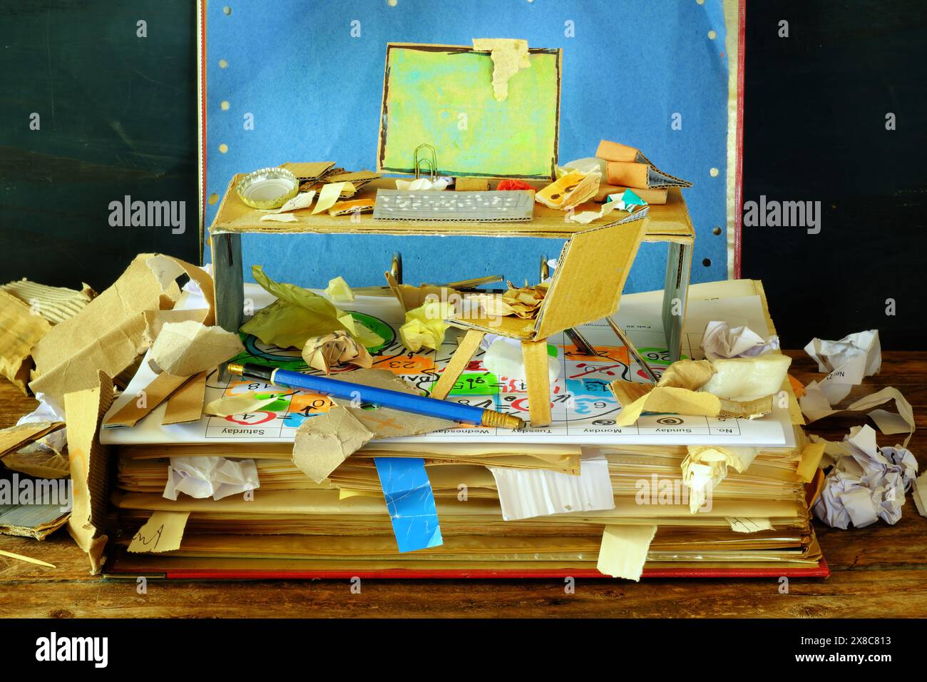 Grungy office model hi-res stock photography and images - Alamy