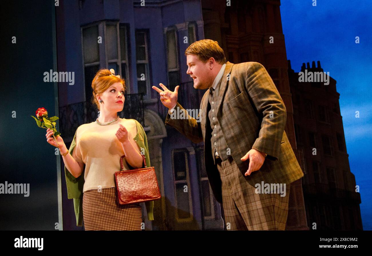 Suzie Toase (Dolly), James Corden (Francis Henshall) in ONE MAN, TWO ...