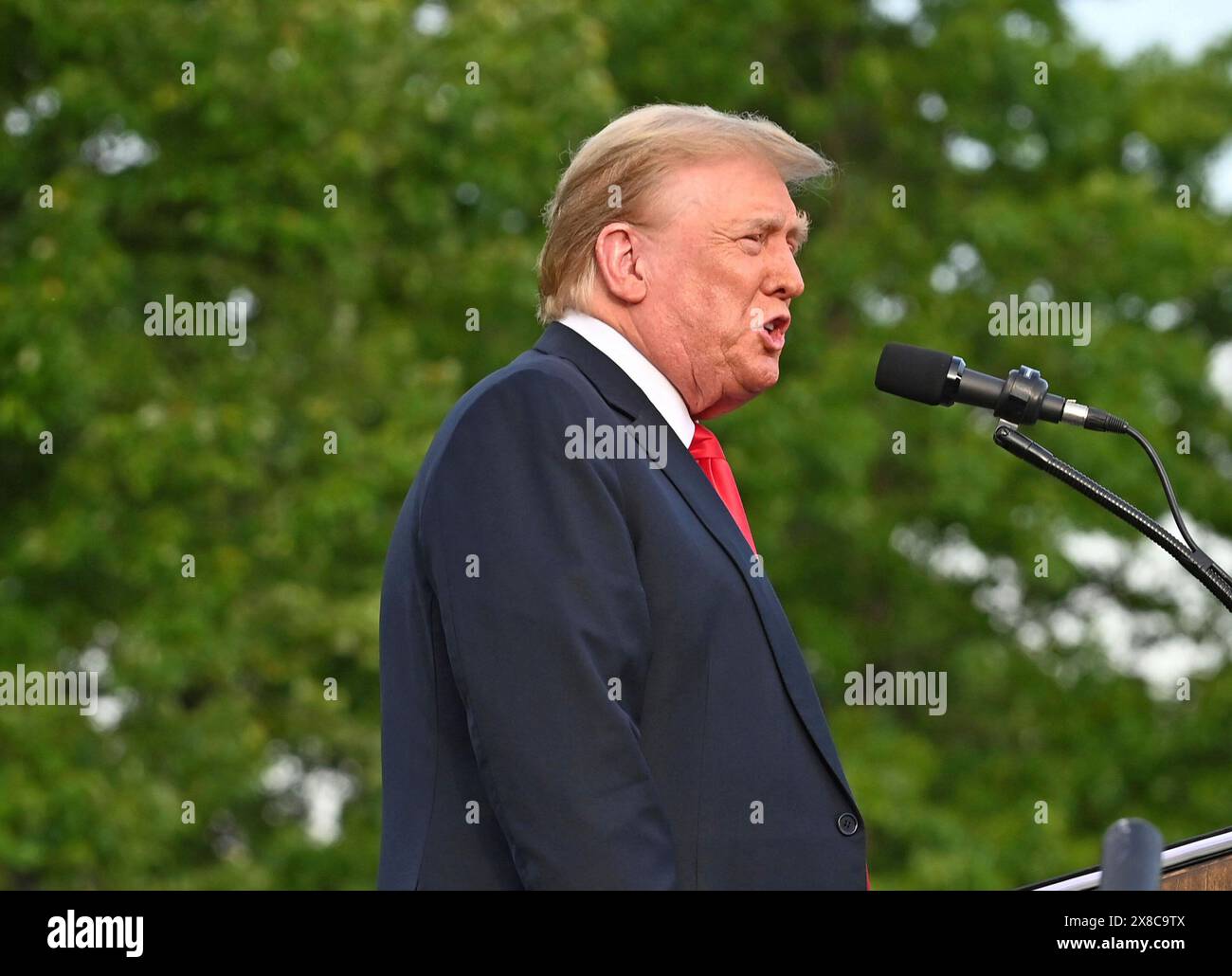 Photo by: zz/Andrea Renault/STAR MAX/IPx 2024 5/23/24 Former President ...
