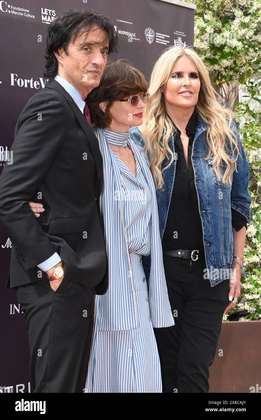 Giulio Base, Paz Vega, Tiziana Rocca "Filming Italy Sardegna Festival ...