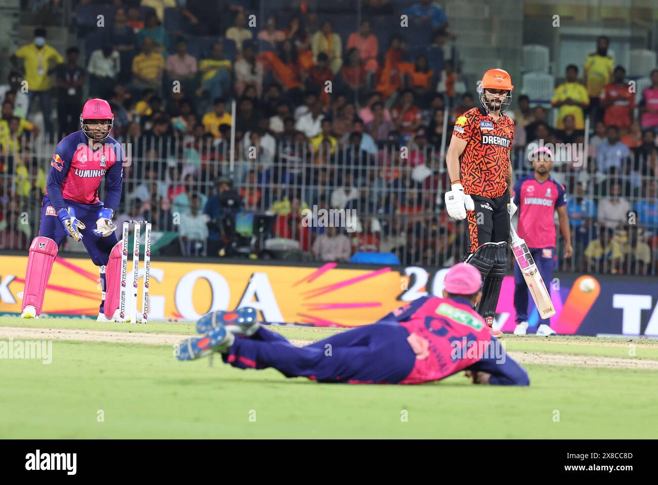 Chennai, India. 24th May, 2024. Tata IPL 2024 : Qualifier 2 SRH v RR Sunrisers Hyderabad v ...