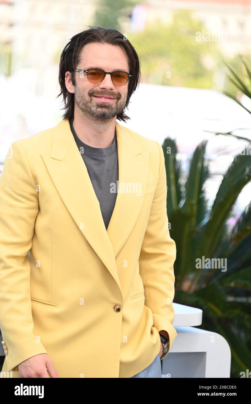 Sebastian Stan Photocall of the film "The Apprentice" 77th Cannes Film ...