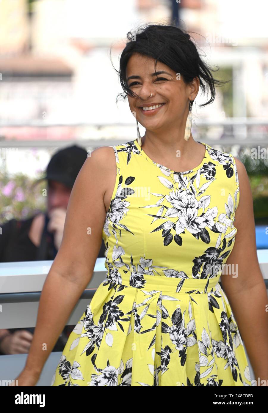 Sandhya Suri Photocall of the film "Santosh" 77th Cannes Film Festival ...